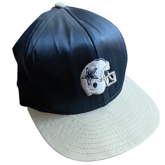 Vintage | Accessories | Vintage Supersatin Dallas Cowboys Snapback Hat ...